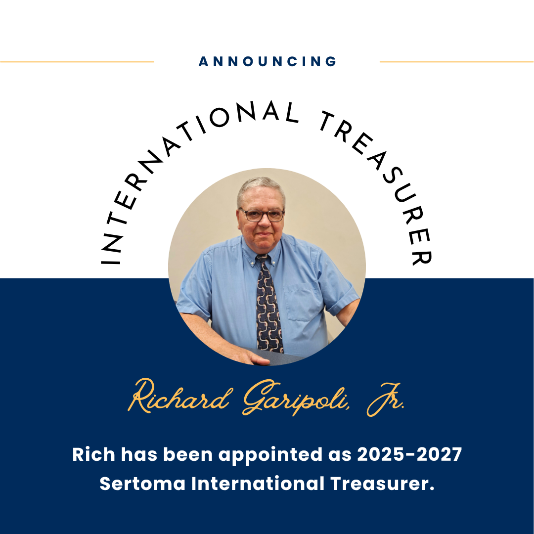 Rich Garipoli Appointed as Sertoma International Treasurer
